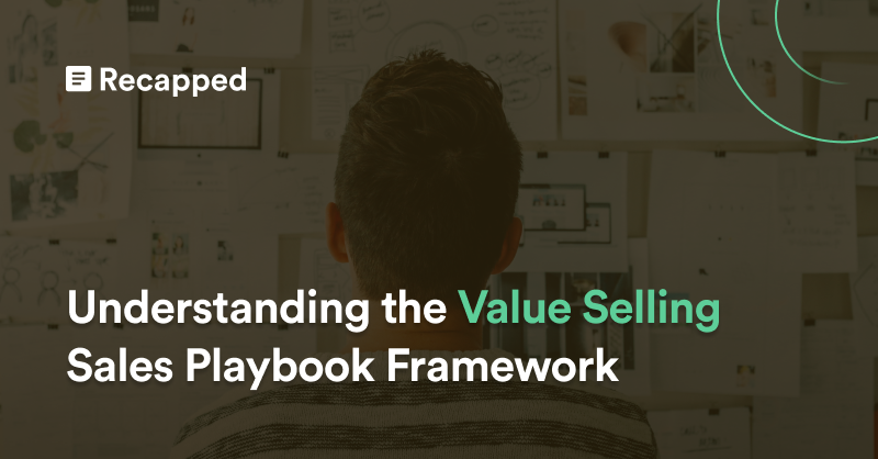 Understanding the Value Selling Sales Playbook Framework - Mark Fershteyn
